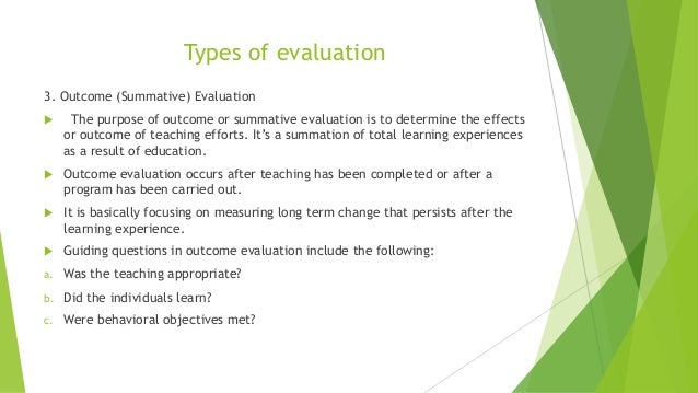 Measuring learning outcomes