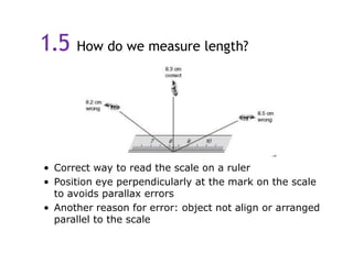 Measuring length and time | PPTX