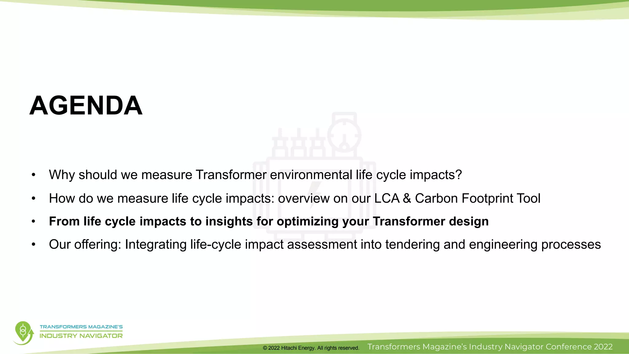 Measuring Life Cycle Impact of Transformers in Practice by Ghazi ...