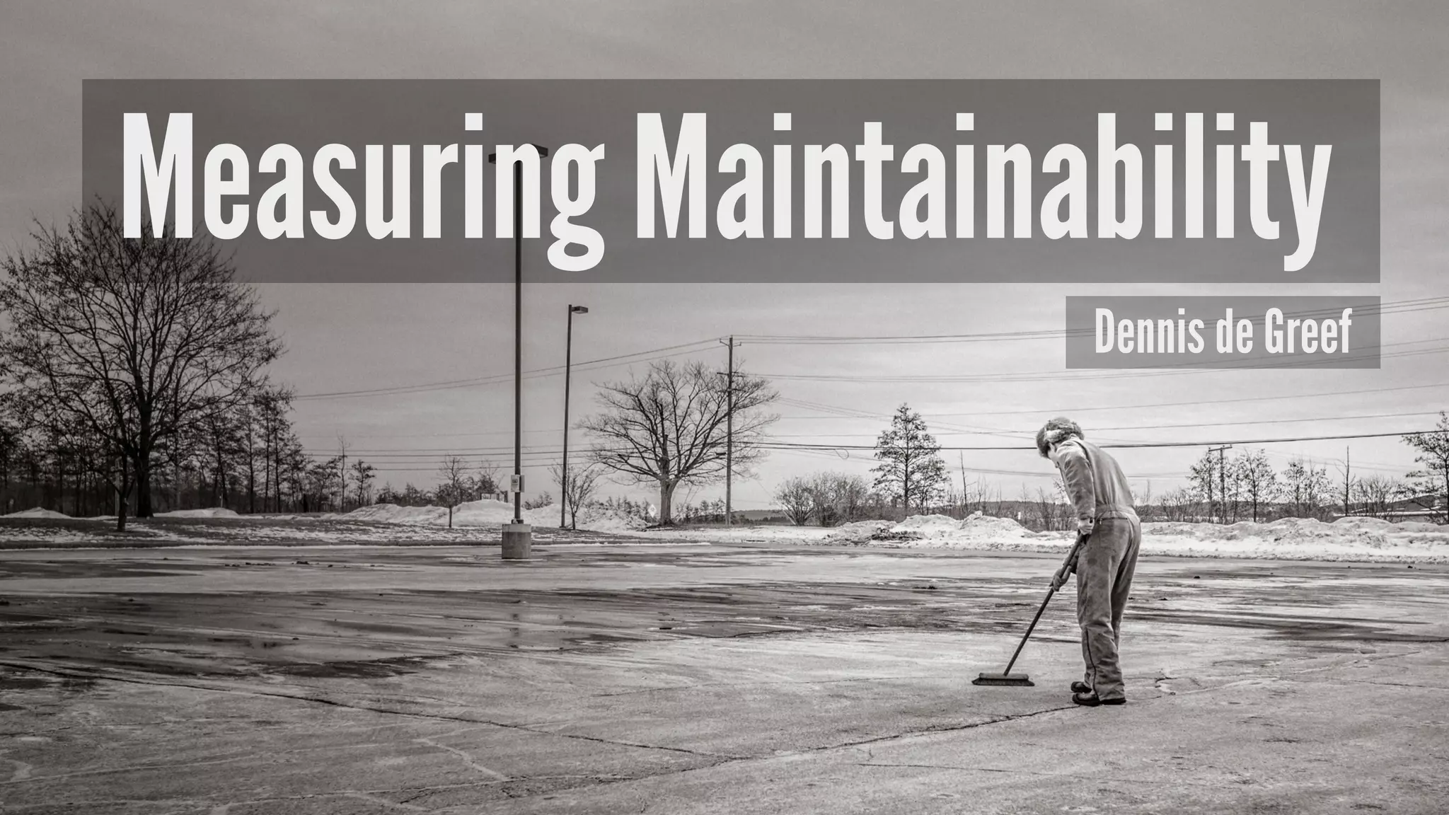 Measuring maintainability; software metrics explained | PPT