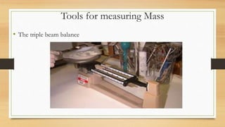 Measuring mass | PPTX