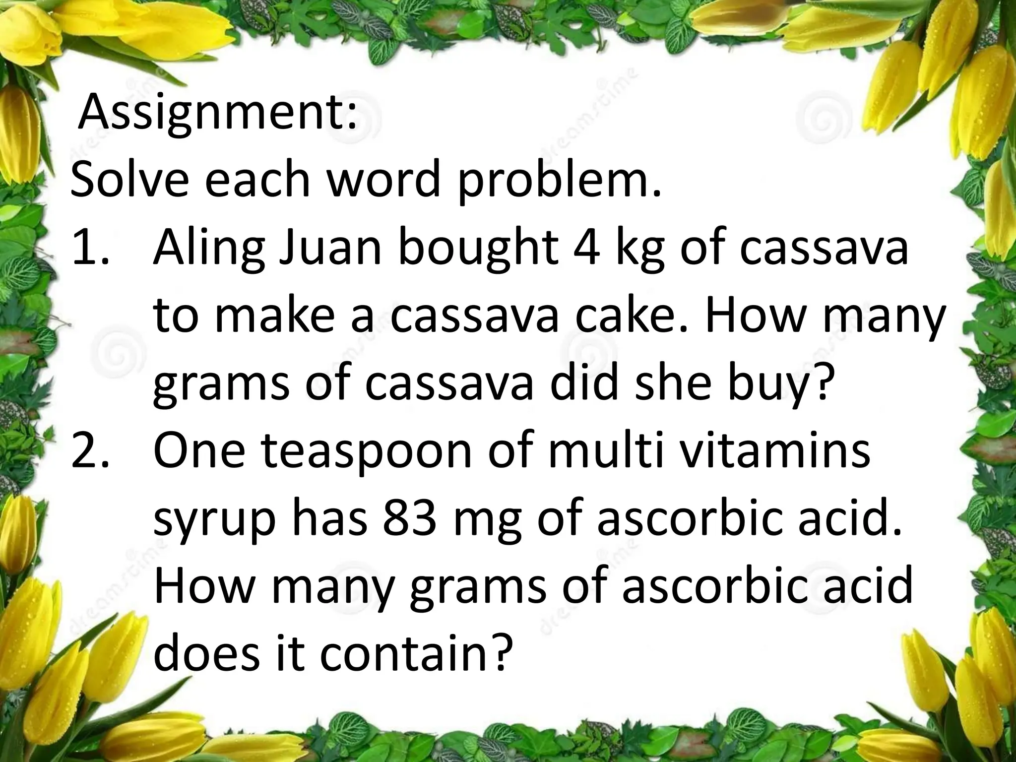 Mass / Weight Measure for Gr3 4QT.pptptx | PPTX