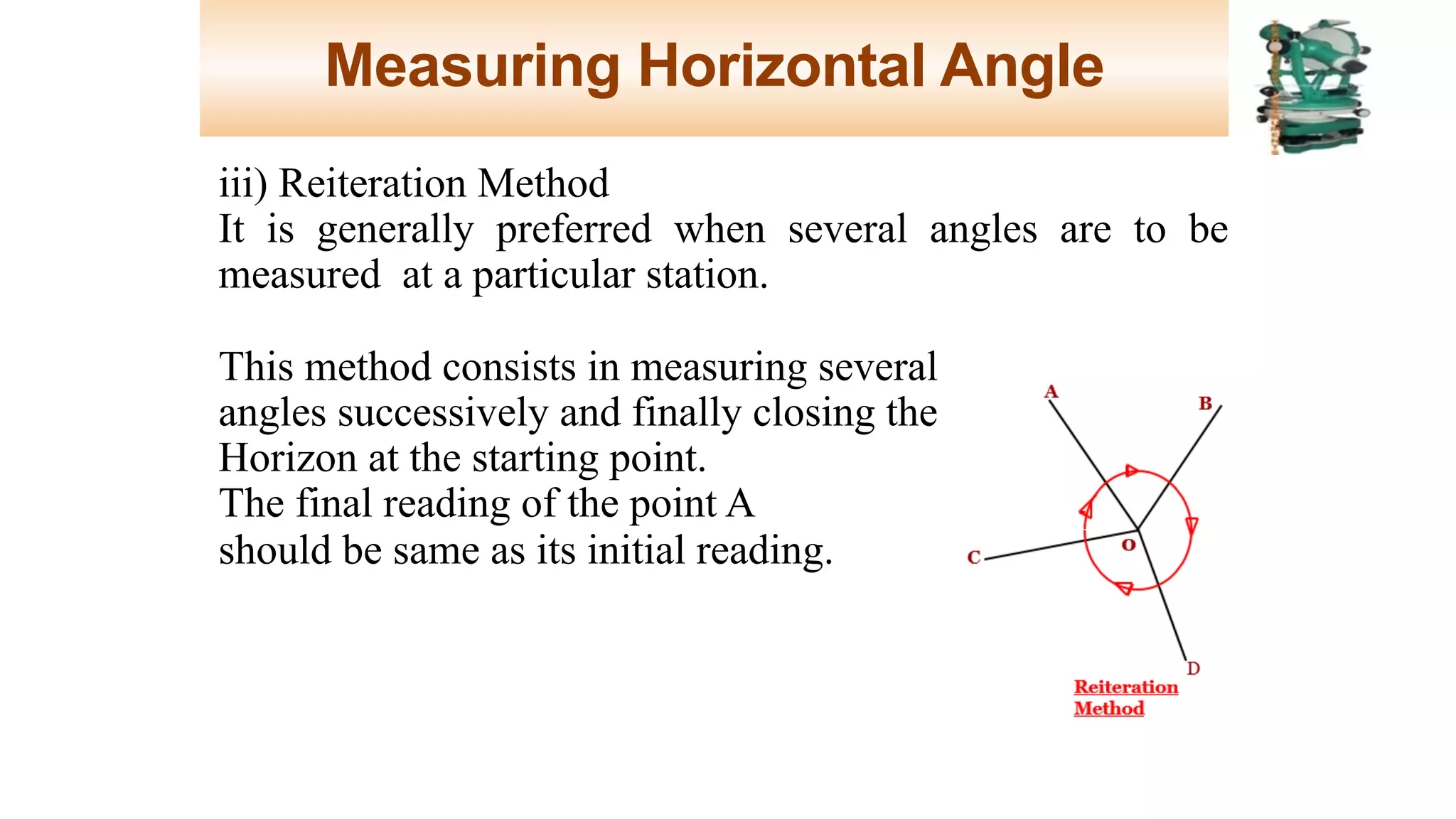 Measuring of Horizontal angle Practical Part | PDF