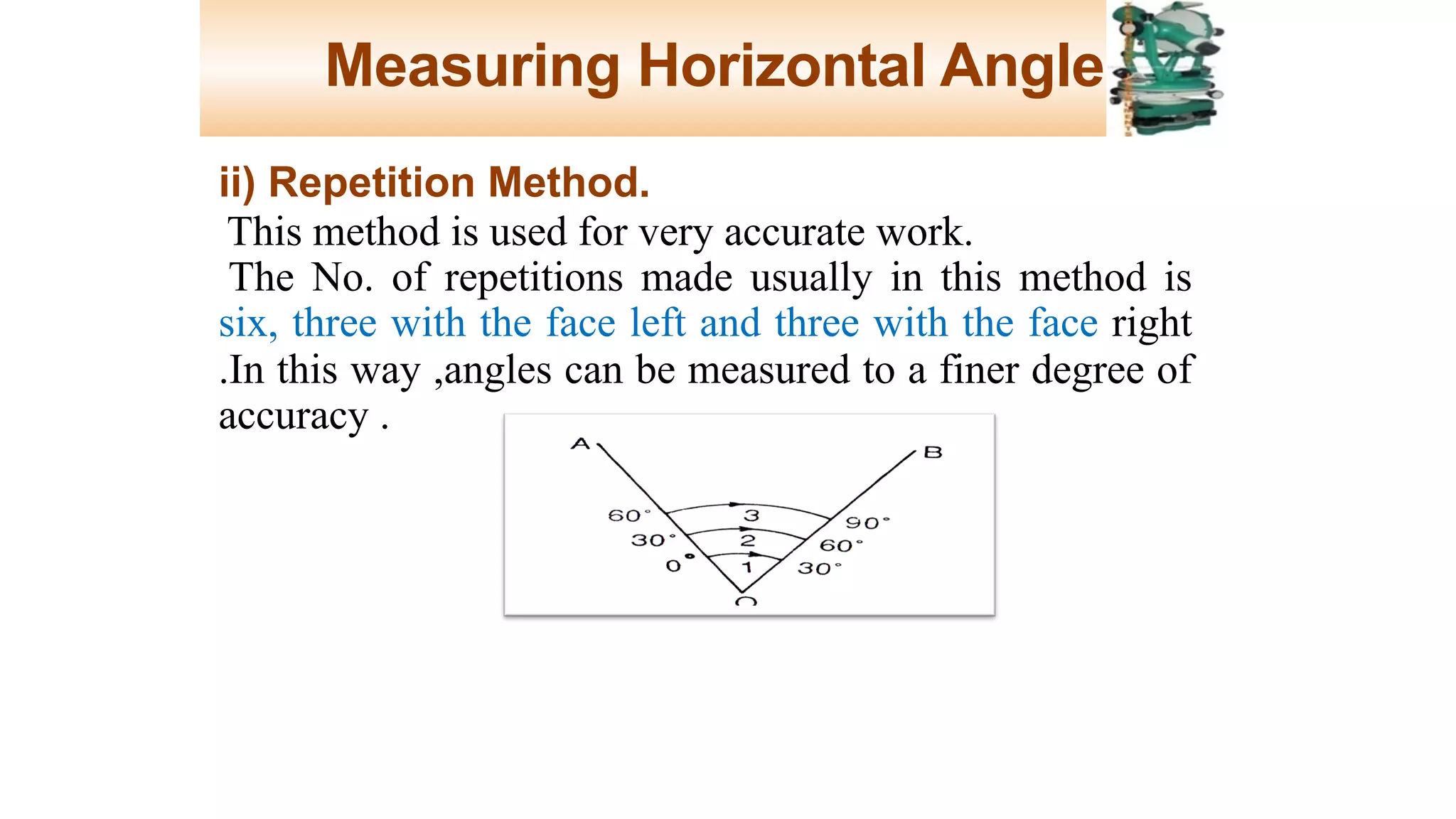 Measuring of Horizontal angle Practical Part | PDF