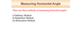 Measuring of Horizontal angle Practical Part | PDF
