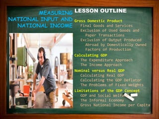 Measuring of national output and national income | PPTX