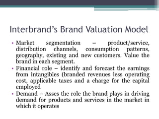 Measuring outcomes of brand equity By Leroy J. Ebert | PPT
