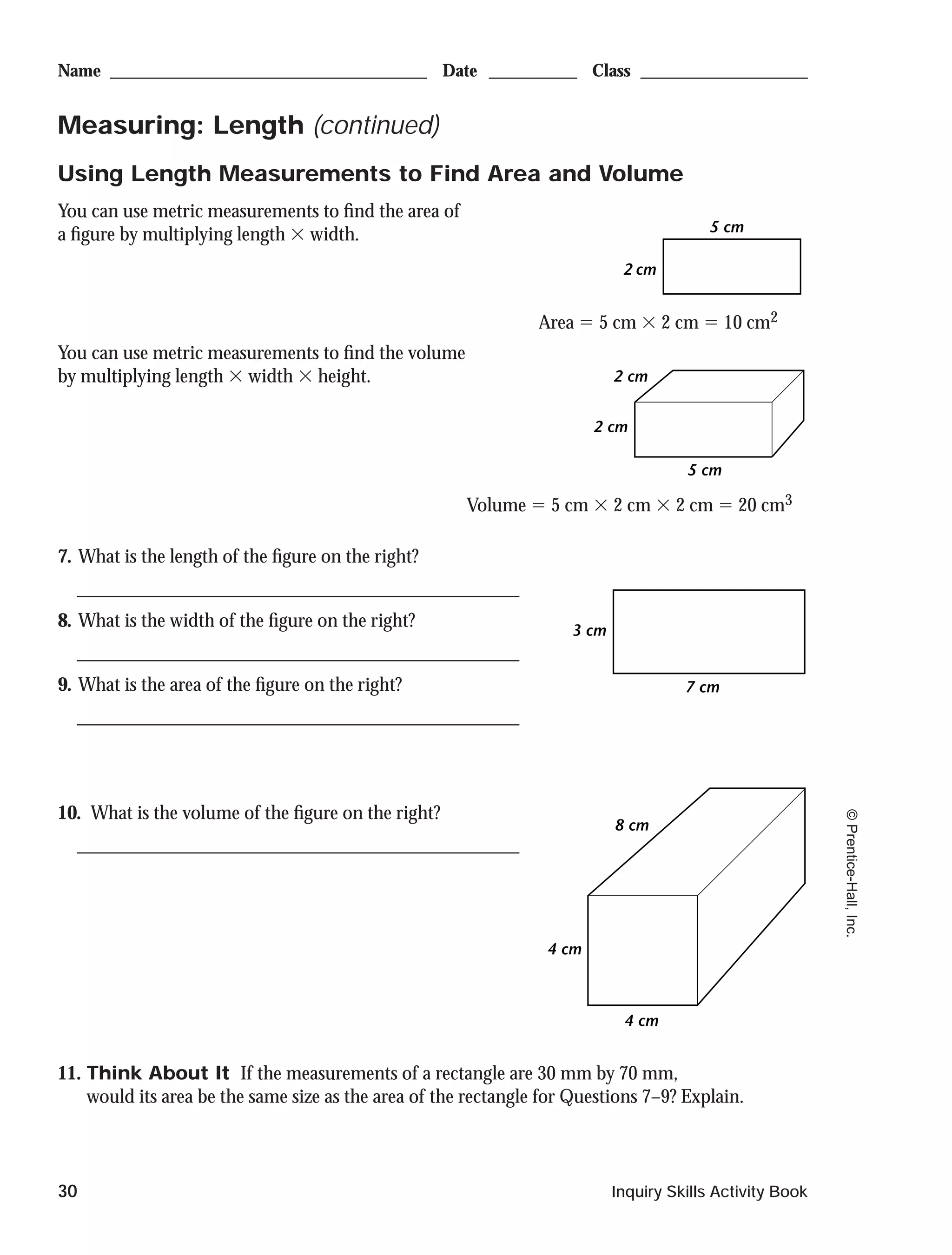 Measuring packet | PDF