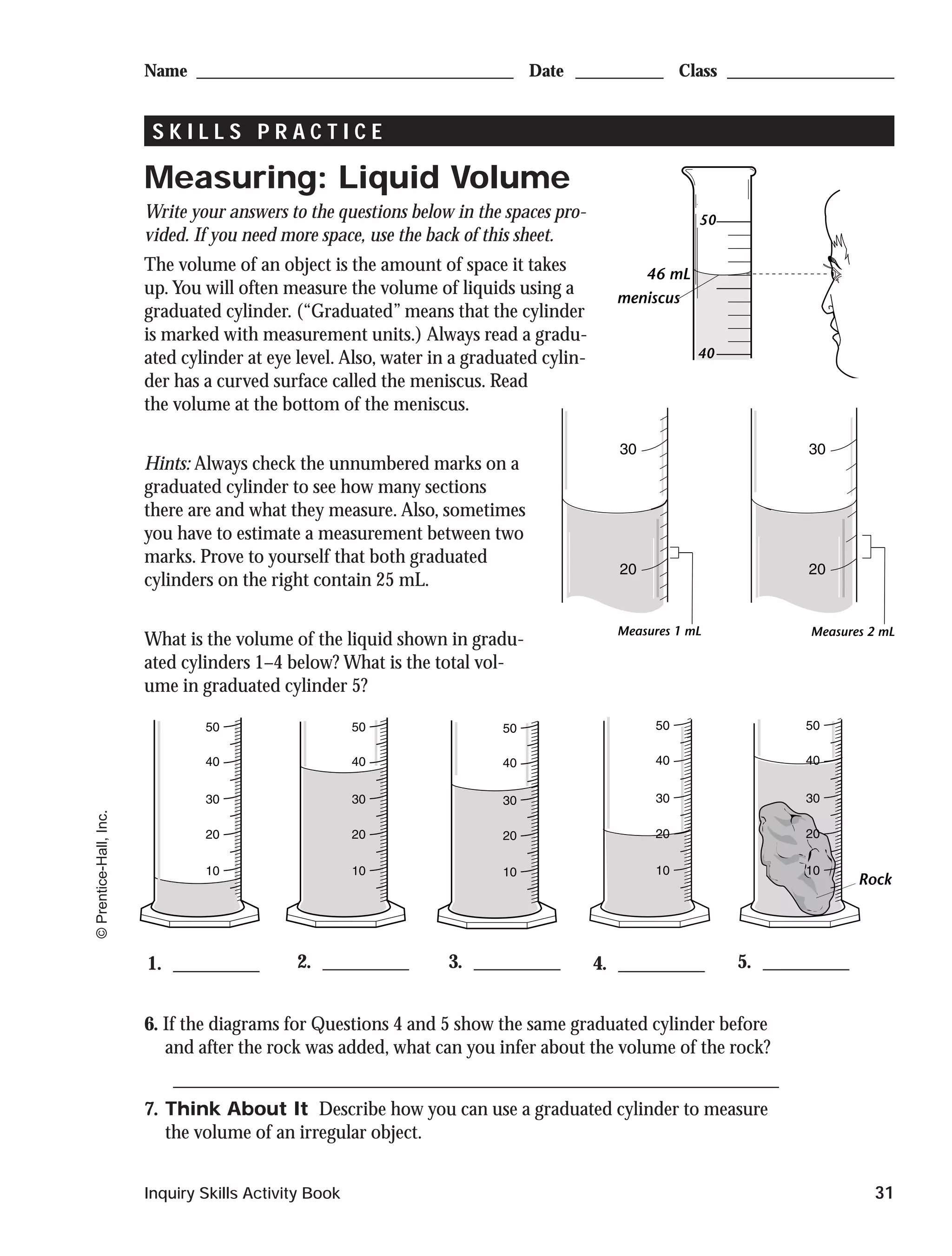 Measuring packet | PDF