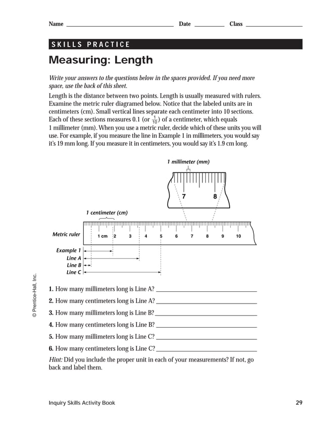 Measuring packet | PDF