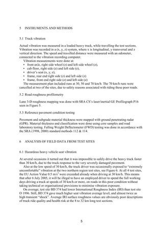 Measuring pavement deflection variance at highway speeds | PDF ...