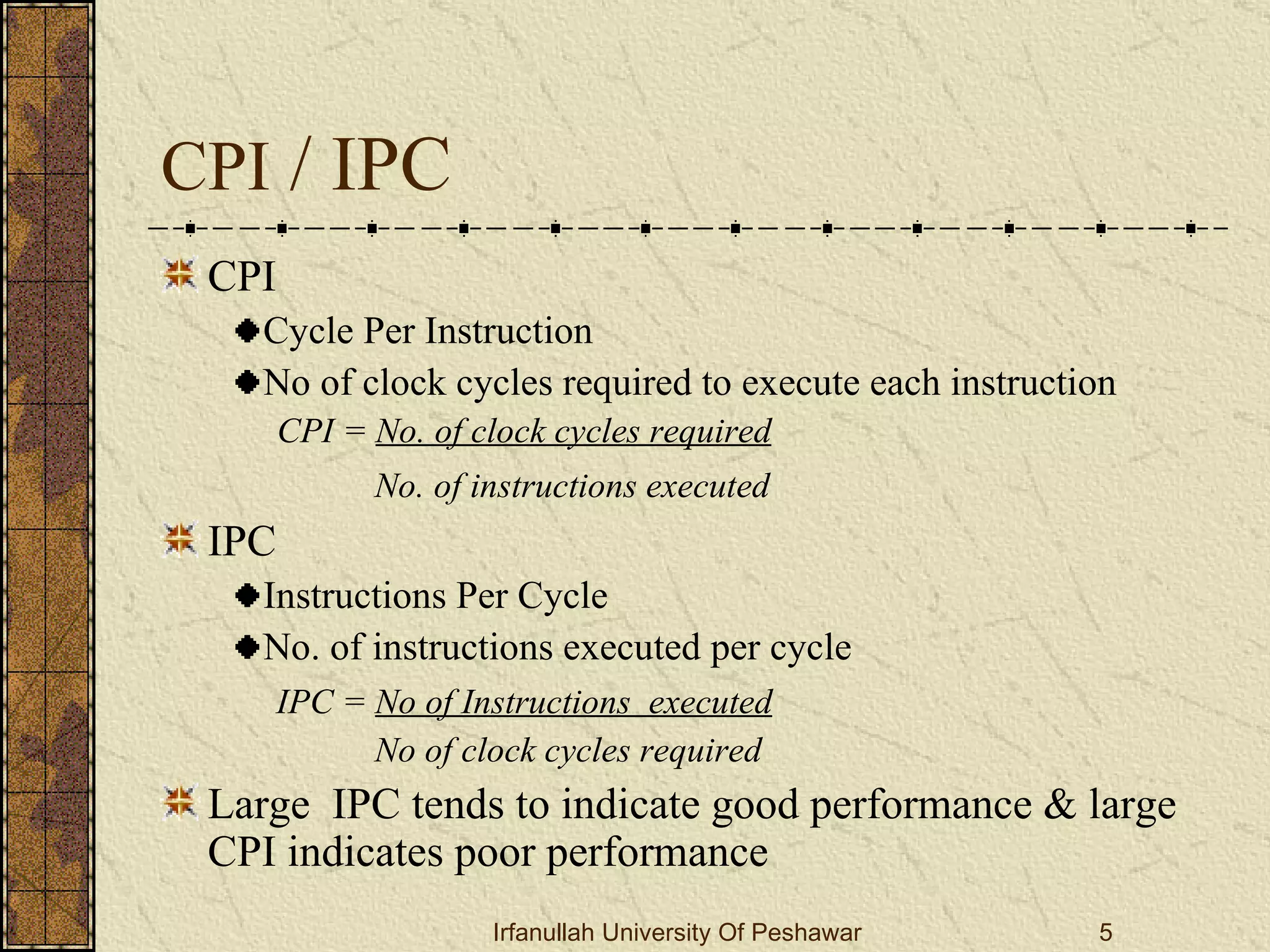 Measuring Performance by Irfanullah | PPS | Operating Systems | Computer Software and Applications