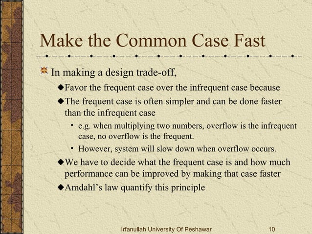 Measuring Performance by Irfanullah | PPS | Operating Systems ...