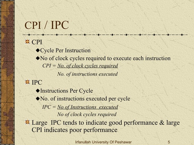 Measuring Performance by Irfanullah | PPS | Operating Systems ...