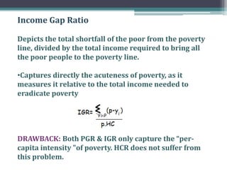 Measuring poverty and inequality | PPTX