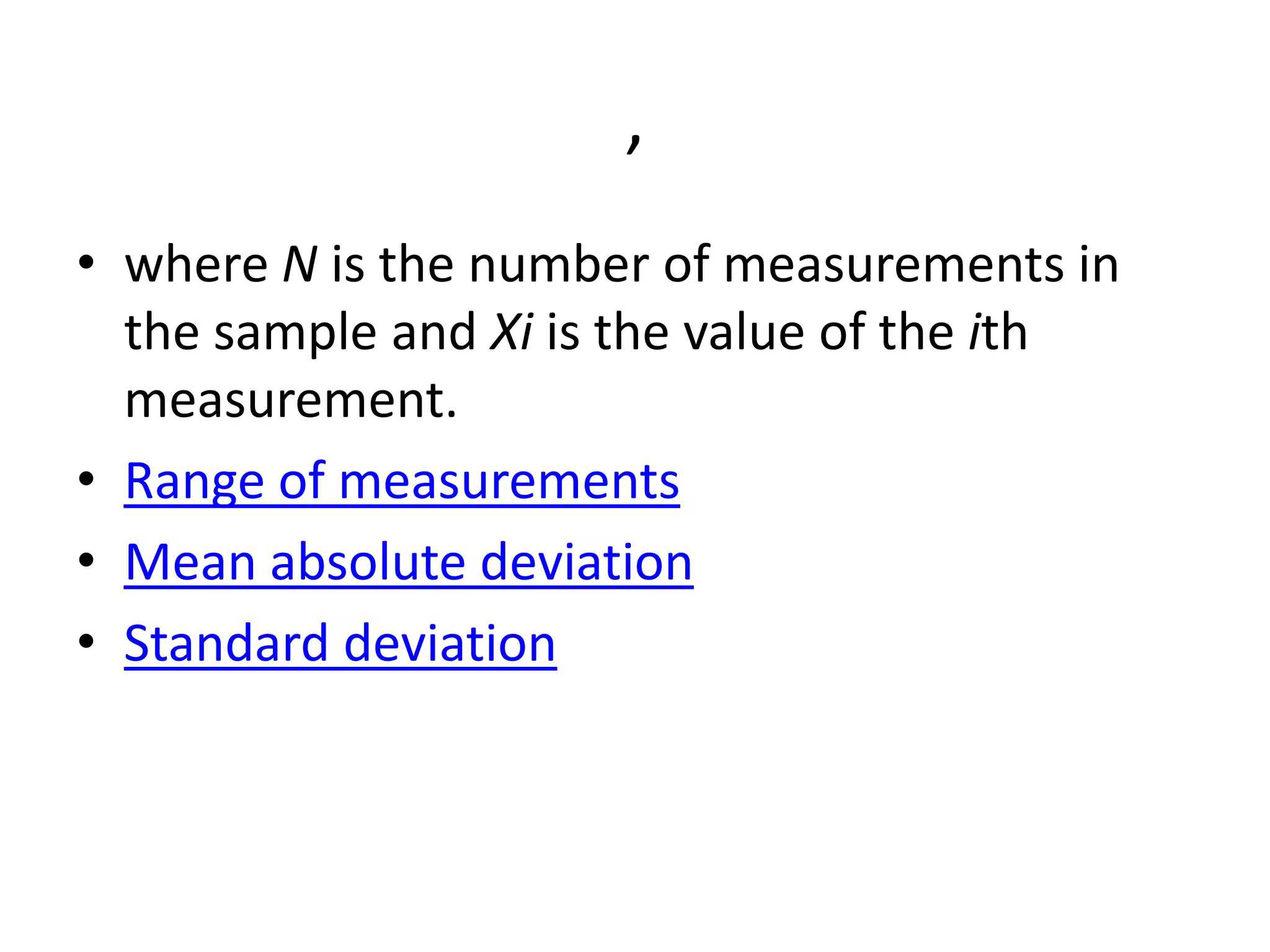 Measuring precisionchm 240 excell lab | PPTX