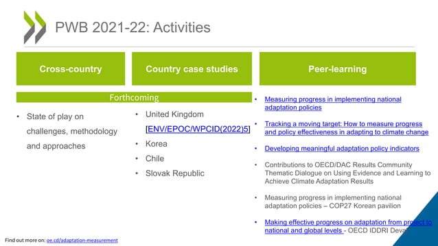 Measuring Progress In Implementing National Adaptation Policiespdf