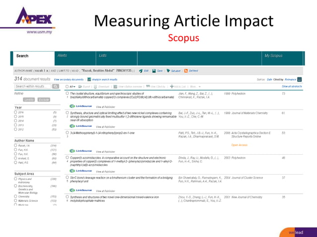 Measuring Research Impact | PPT