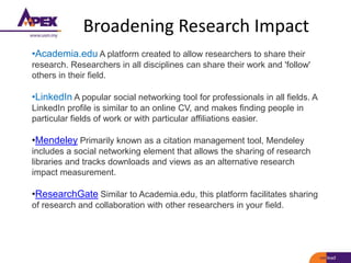 Measuring Research Impact | PPT