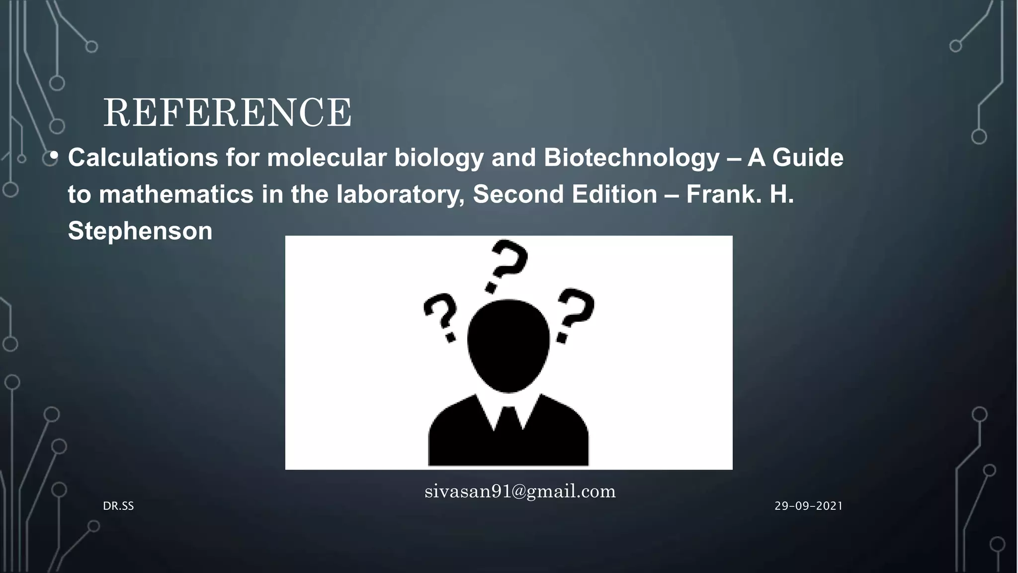 Measuring RNA concentration | PPT