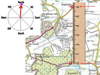 Measuring scale on OS Maps | PPT