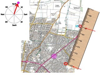 Measuring scale on OS Maps | PPT