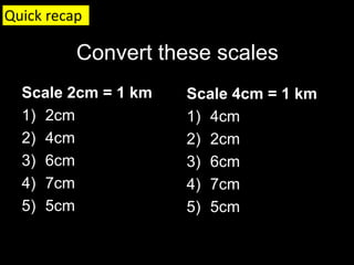 Measuring scale on OS Maps | PPT