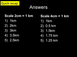 Measuring scale on OS Maps | PPT