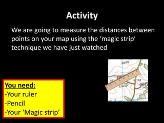 Measuring scale on OS Maps | PPT