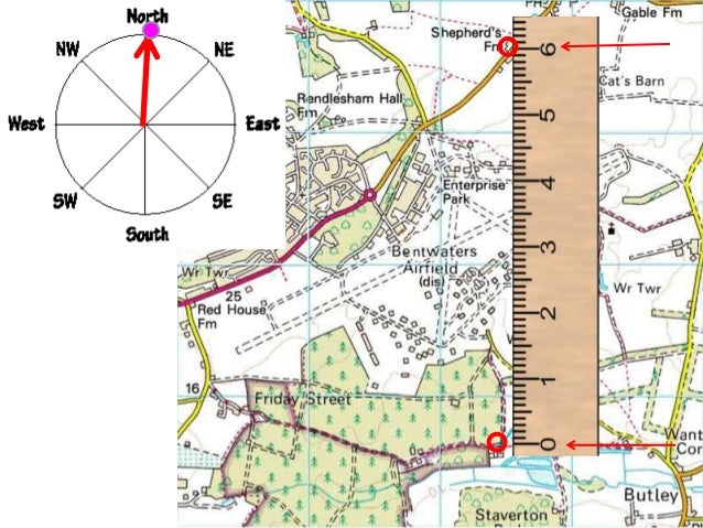 Measuring scale on OS Maps