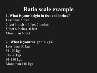 Measuring scales | PPTX
