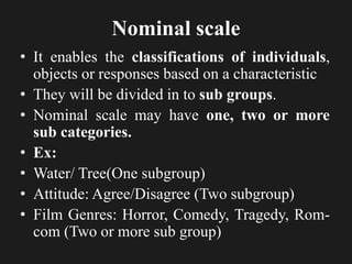 Measuring scales | PPT