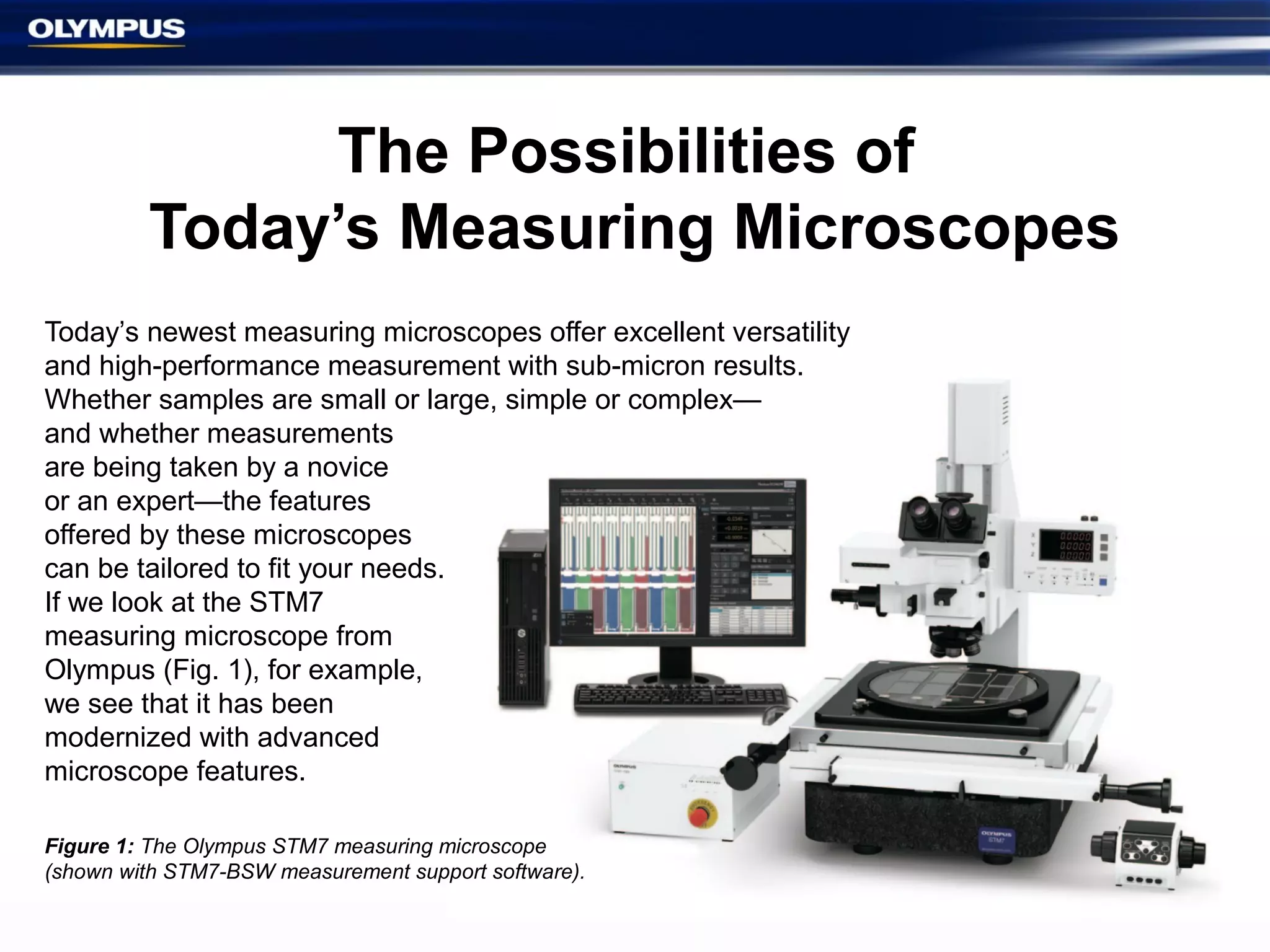 When to Use a Measuring Microscope: And How to Further Enhance its ...