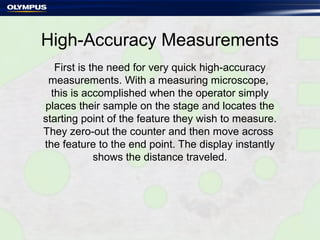 When to Use a Measuring Microscope: And How to Further Enhance its ...