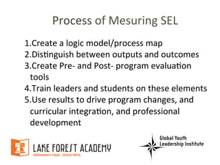 Measuring SEL (Social Emotional Learning) | PDF