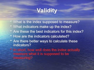 Measuring Social and Econ Development - Human Dev Index.ppt
