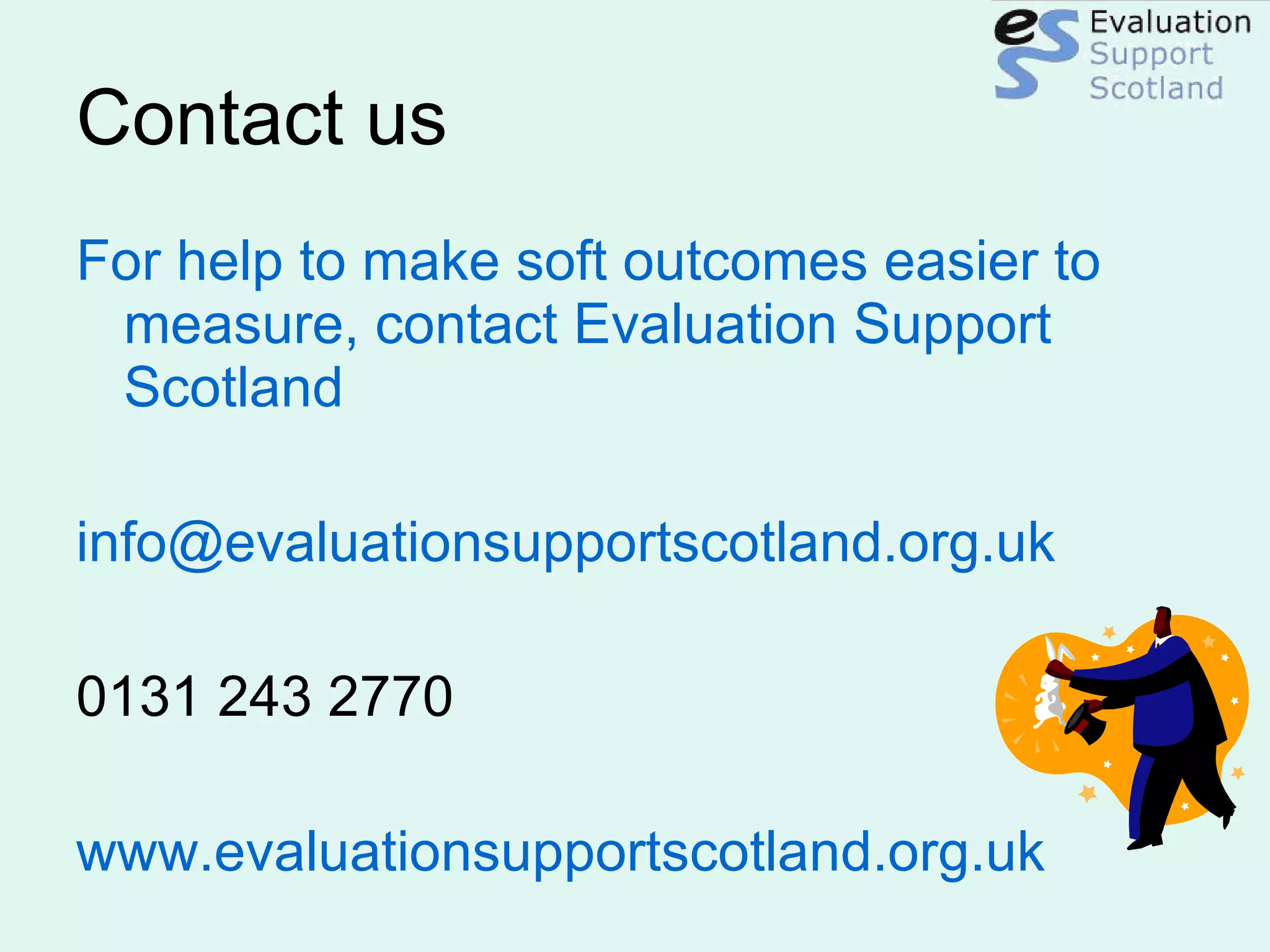 Measuring soft outcomes | PPT