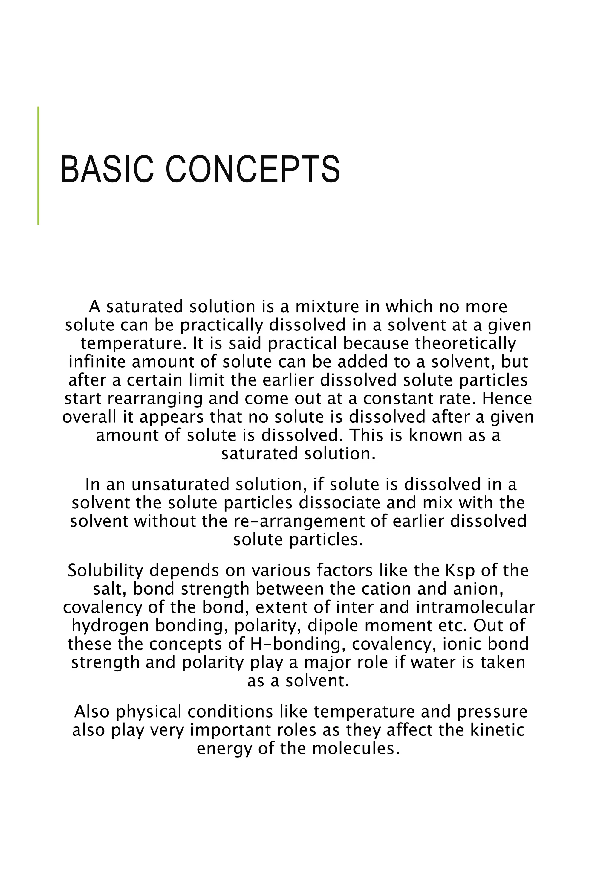 Class 12th Chemistry Project: Measuring solubility of Saturated ...