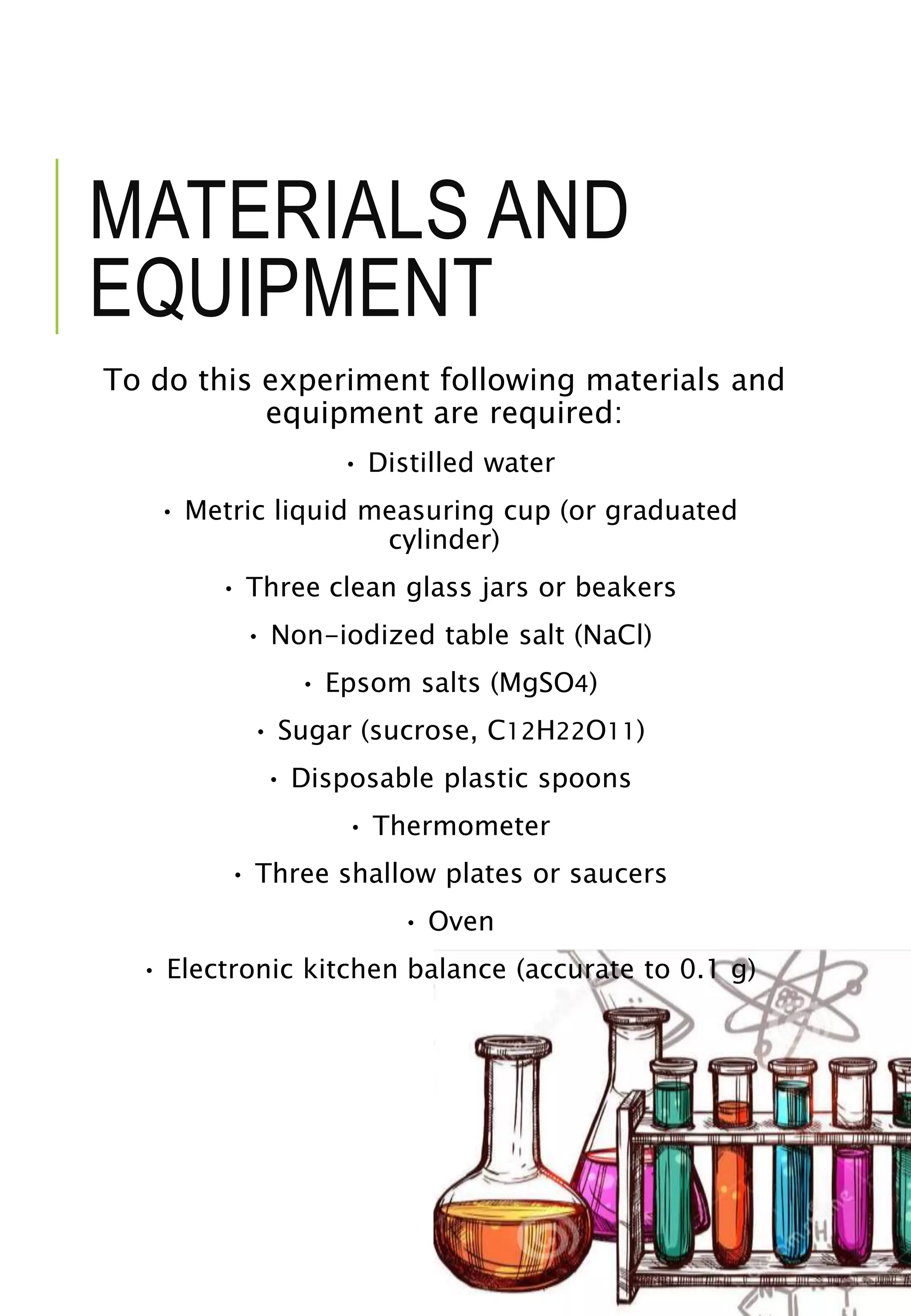 Class 12th Chemistry Project: Measuring solubility of Saturated ...