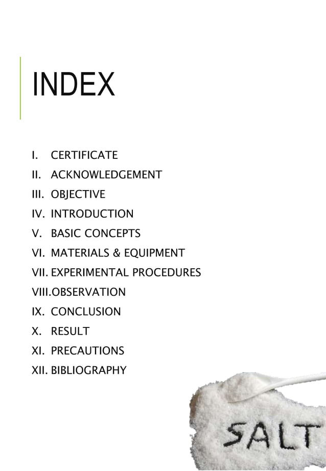 Class 12th Chemistry Project: Measuring solubility of Saturated Solutions | PPTX