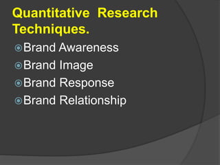 Measuring Sources of Brand Equity -Brand Management | PPTX