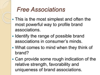 Measuring Sources of Brand Equity -Brand Management | PPTX