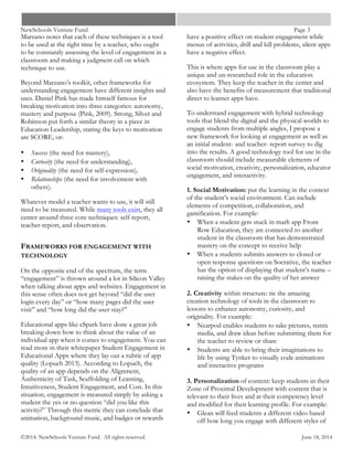 Measuring student engagement with learning technology | PDF