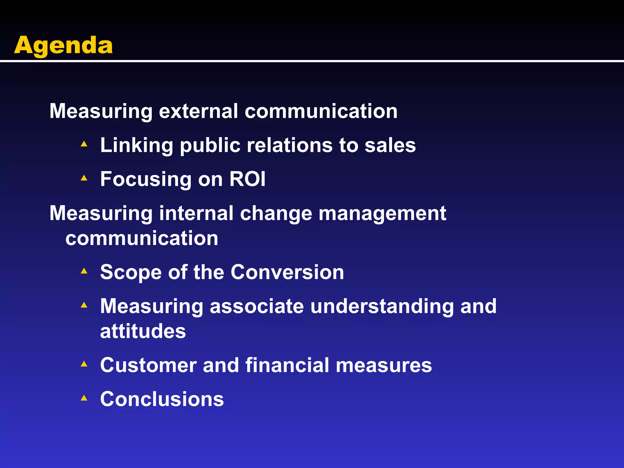 Measuring Communication Success | PPT