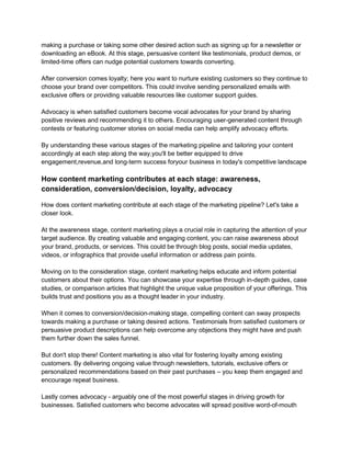 Measuring Success Key Metrics for Evaluating Your Content Marketing ...