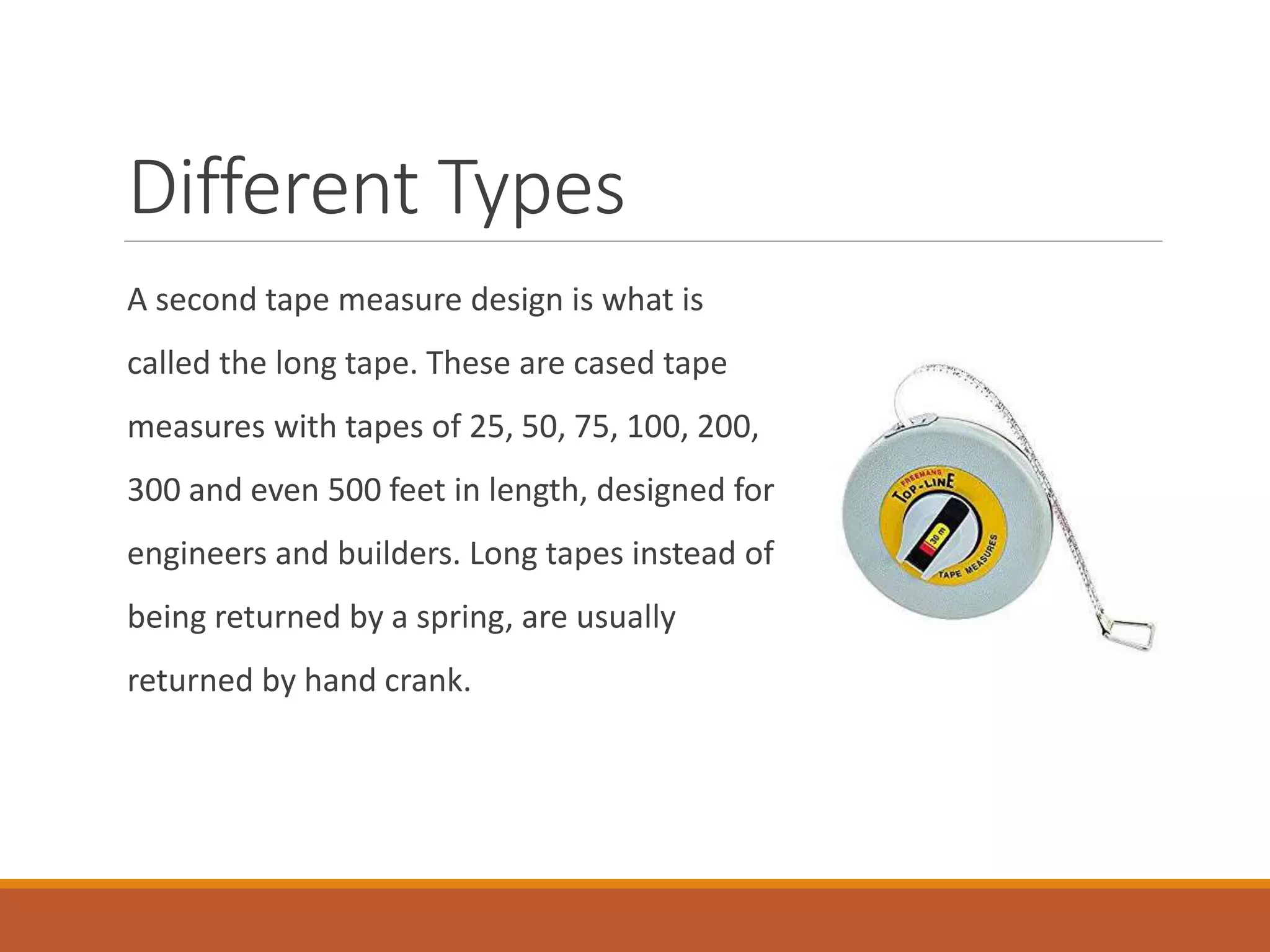 Measuring tape | PPTX