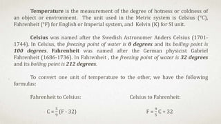 Measuring temperature | PPT