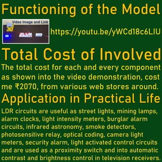 Measuring the amount of current drawn by a load in LDR circuit when in ...