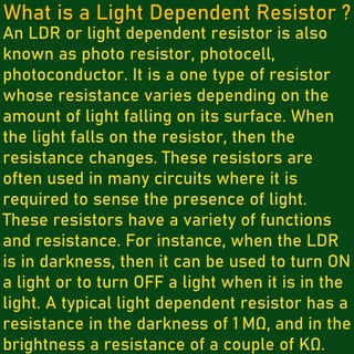 Measuring the amount of current drawn by a load in LDR circuit when in ...