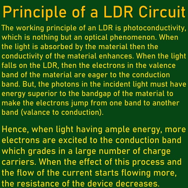 Measuring the amount of current drawn by a load in LDR circuit when in ...